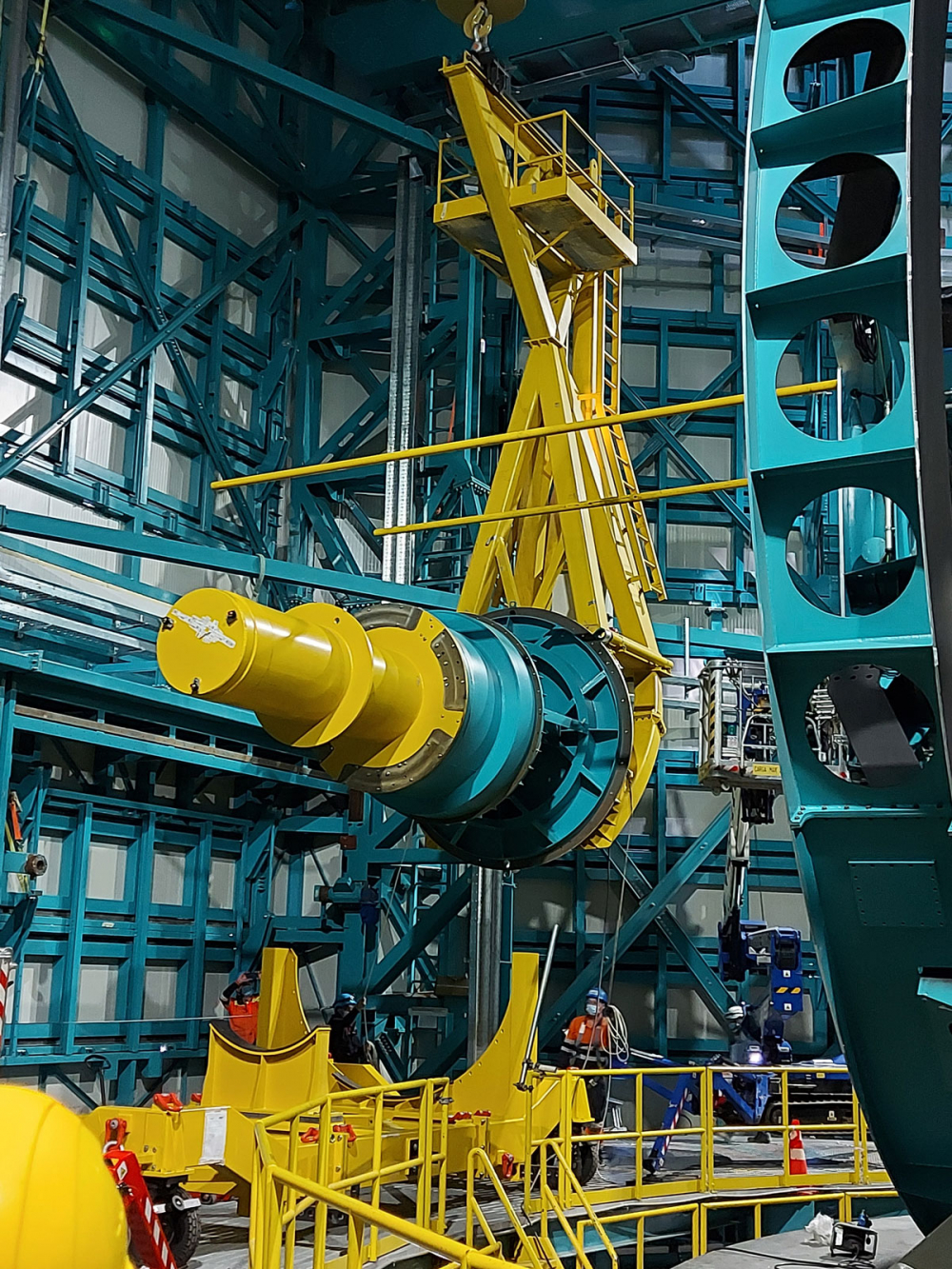 Camera Lift Practice | Rubin Observatory